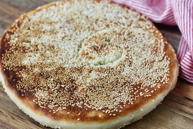 Sesame Scallion Bread | Karen's Kitchen Stories