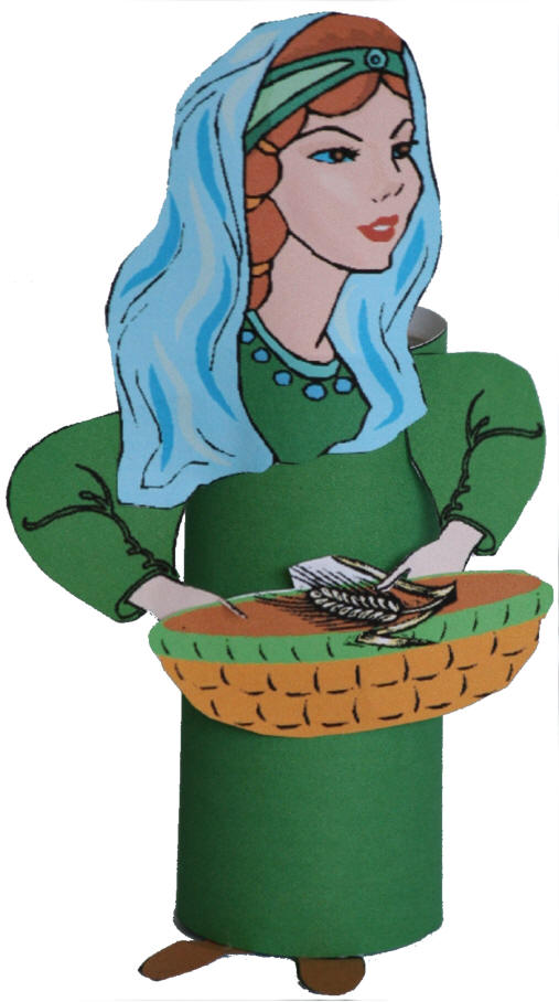 MANUALIDADES PARA LA ESCUELA DOMINICAL: Ruth y Noemi