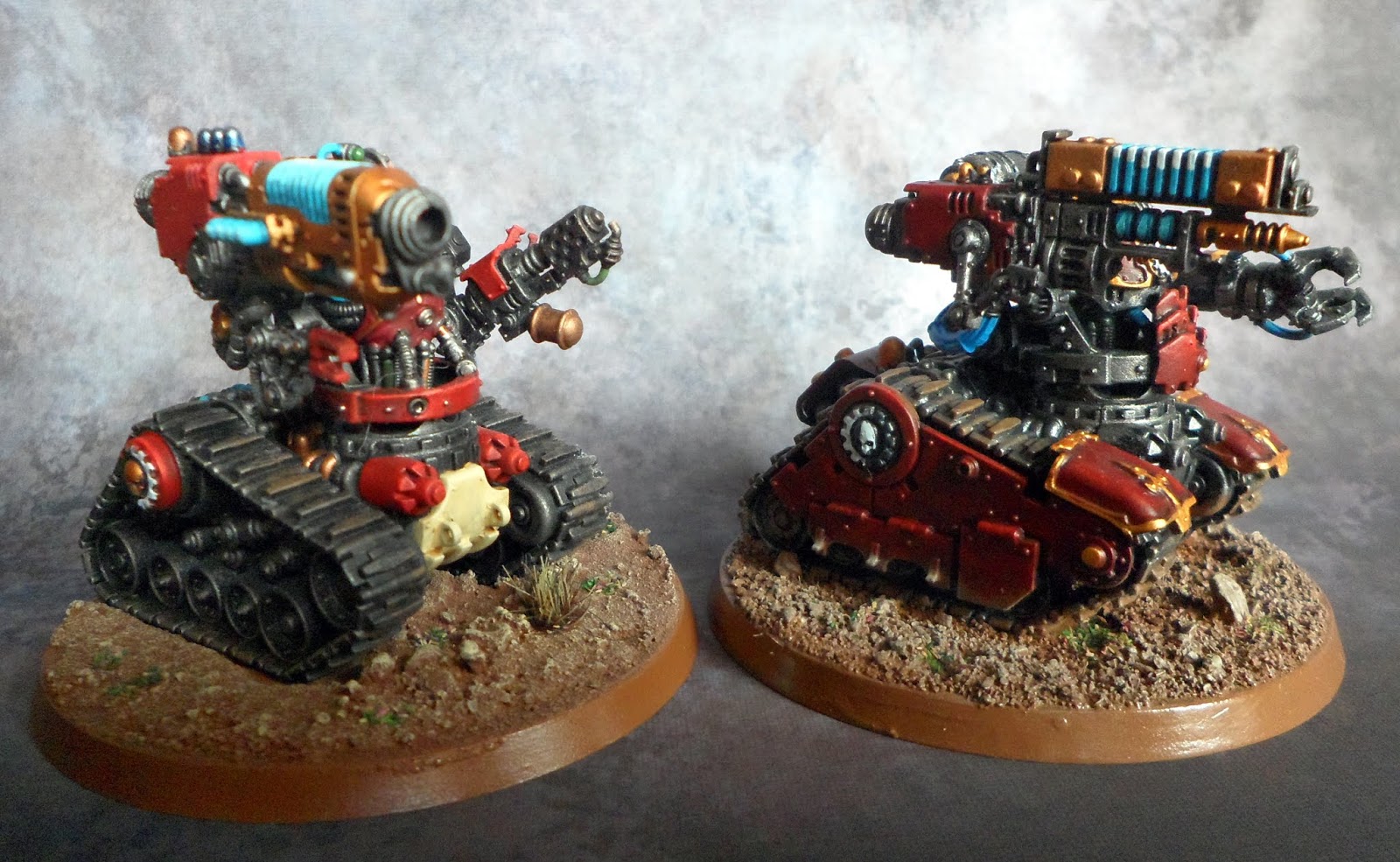 WeeMen: Ad Mech - Kataphron Destroyers Heavy Battle Servitors w/ Plasma