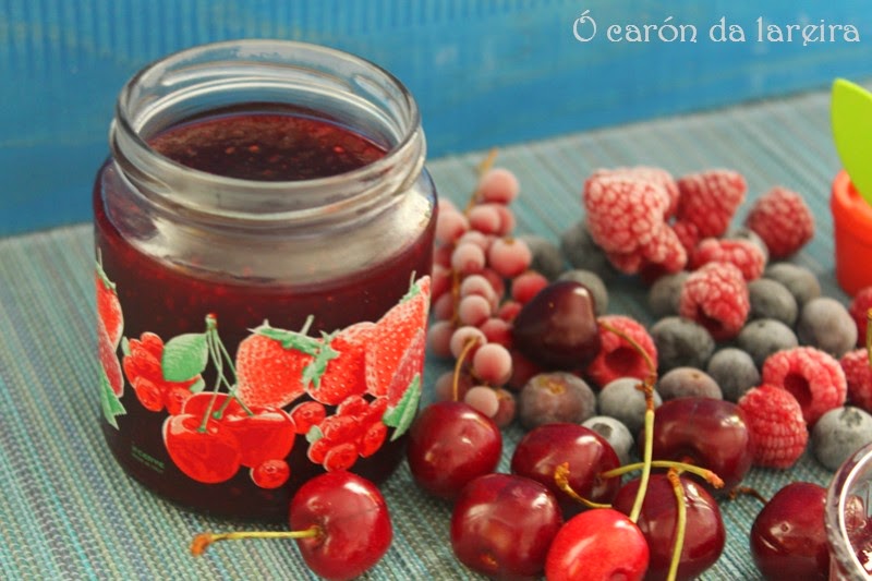 Mermelada de frutos rojos