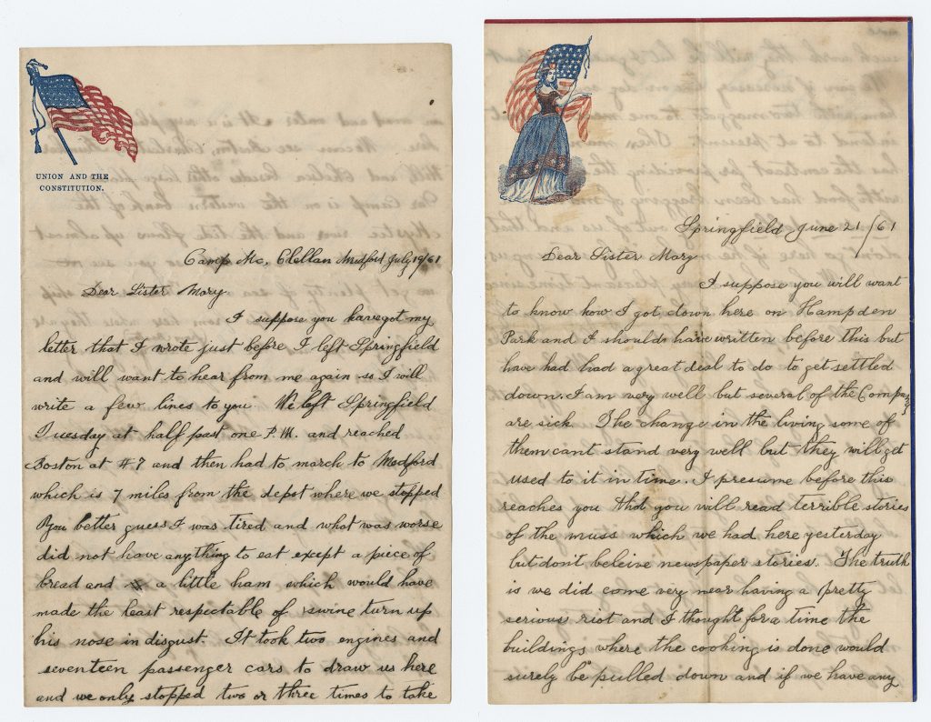 Civil War Letters ~ Thankyou Letter