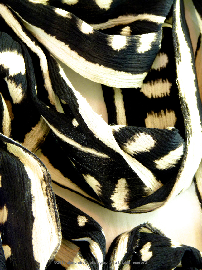 fundoshi fabric photos and more: Patterned Fundoshi in Black Gauze