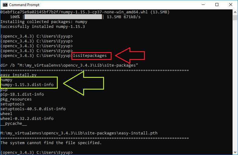 Yapay Zeka Labs: OpenCV (Python) Kütüphanesinin Windows'a Kurulumu