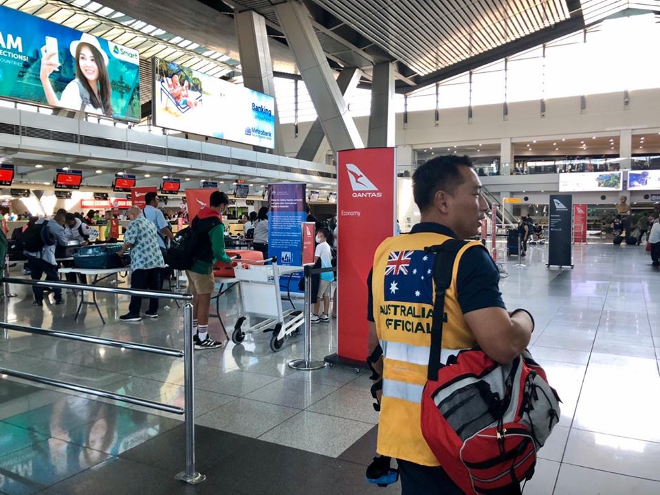 Australian embassy mounts PH sweeper flights