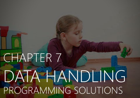 Chapter 7: Data Handling Programming Questions Solutions | Sumita Arora ...