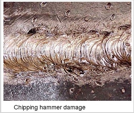 Integrated Weld Defect: Chipping Mark