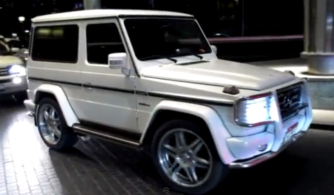 VIDEO: Fake two-door Mercedes-Benz G63 AMG in Dubai | Carsfresh