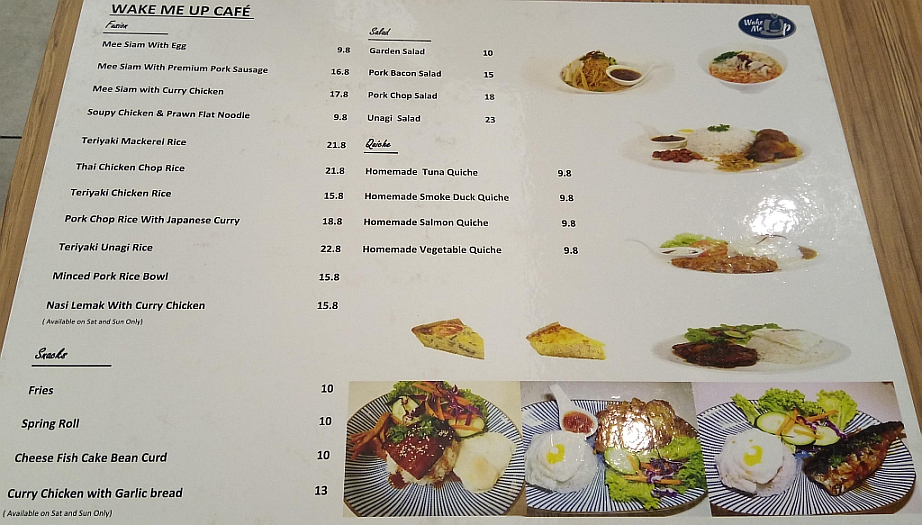 (Eat to Live) or (Live to Eat): WG Wake Me Up Cafe