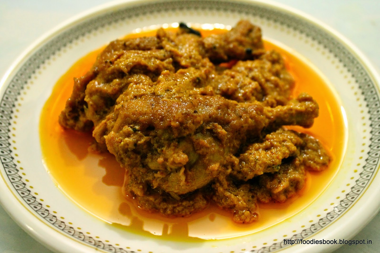 foodiesBook: Shahi Chicken Chap