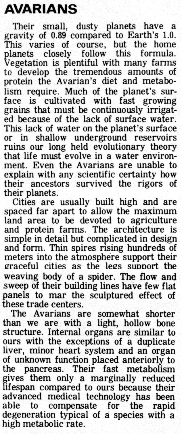 Starfleet Wars: Starfleet Wars Biological Units
