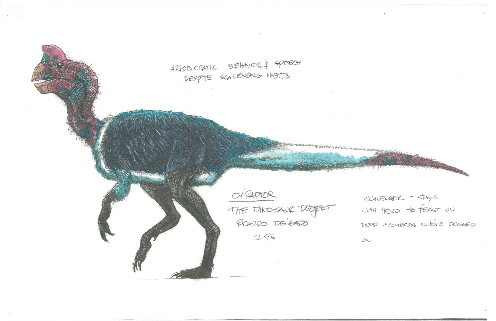 Ricardo Delgado's blog: Disney's Dinosaur- Oviraptor