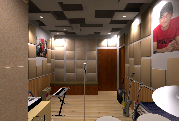 Gemilang Soundproof: DESIGN STUDIO MUSIK BY GEMILANGSOUND