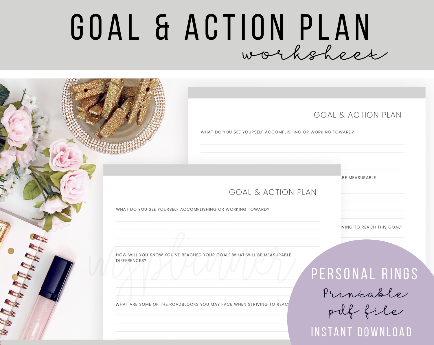 Setting Your Goals and Action Plan | MJPLANNER