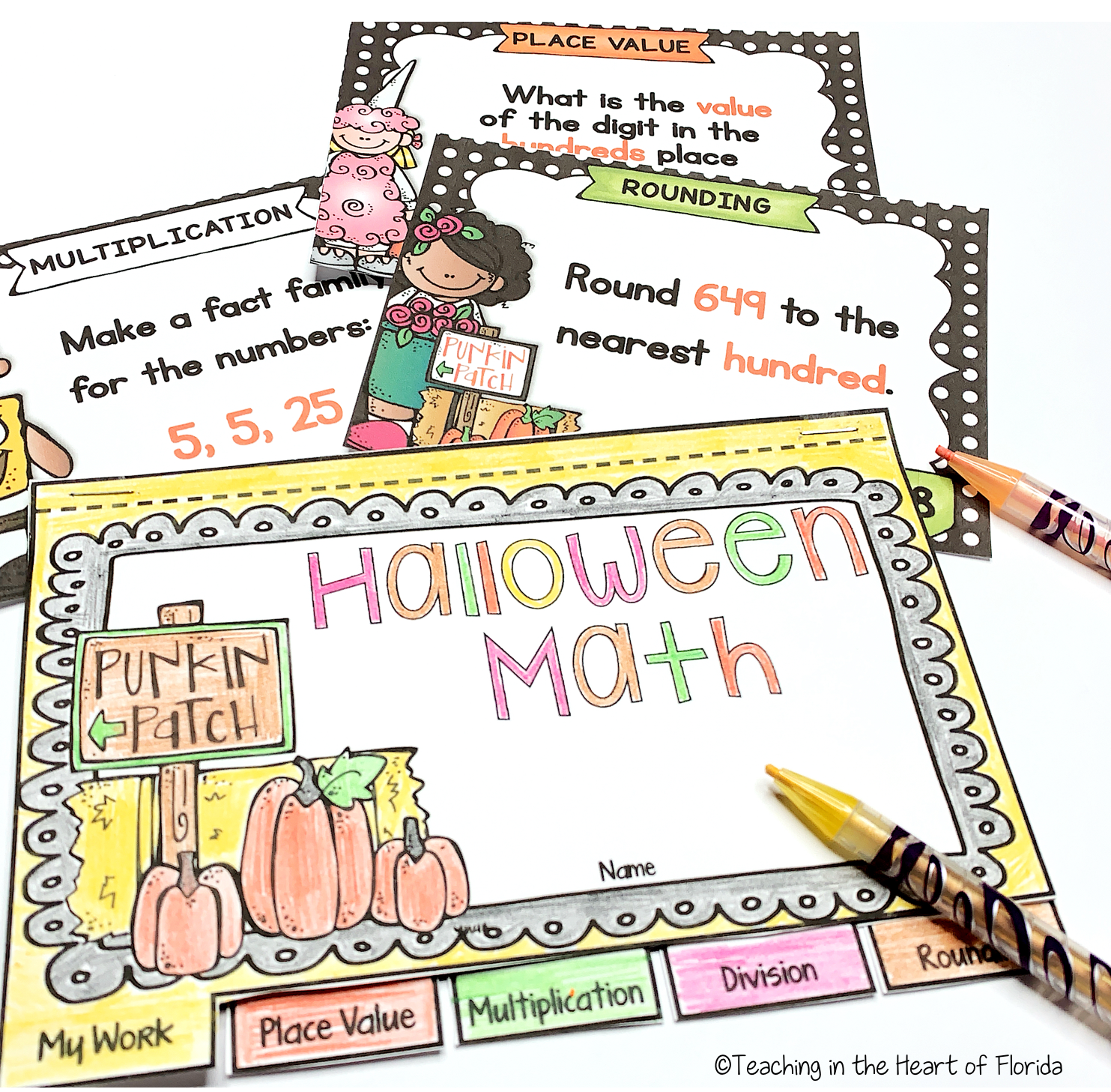 Engaging Fall Math Activities for 3rd Grade - Teaching in the Heart of ...