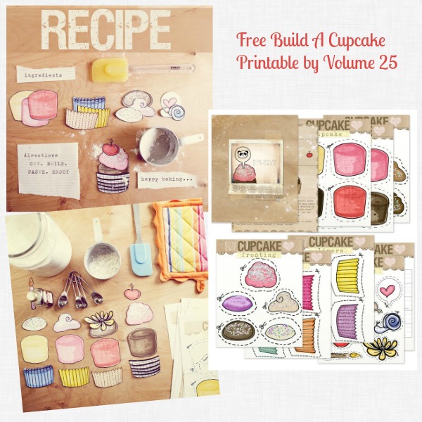 From The Heart Up.: Cupcake frenzy! Free printable activities - all ...