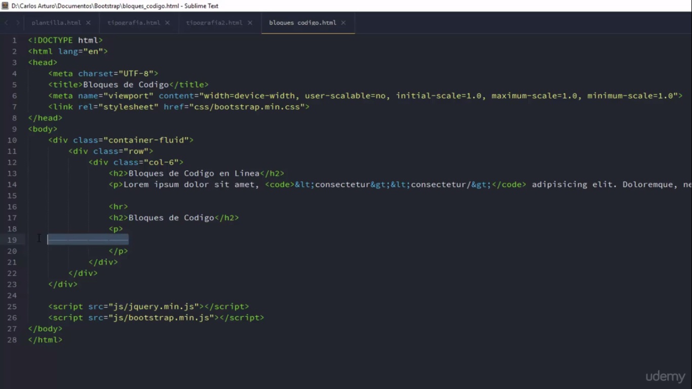 Bootstrap 4 : Curso completo y práctico / 2017 / Español / GD - Video ...