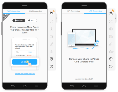 Apower Mirror | Control your Android from the PC