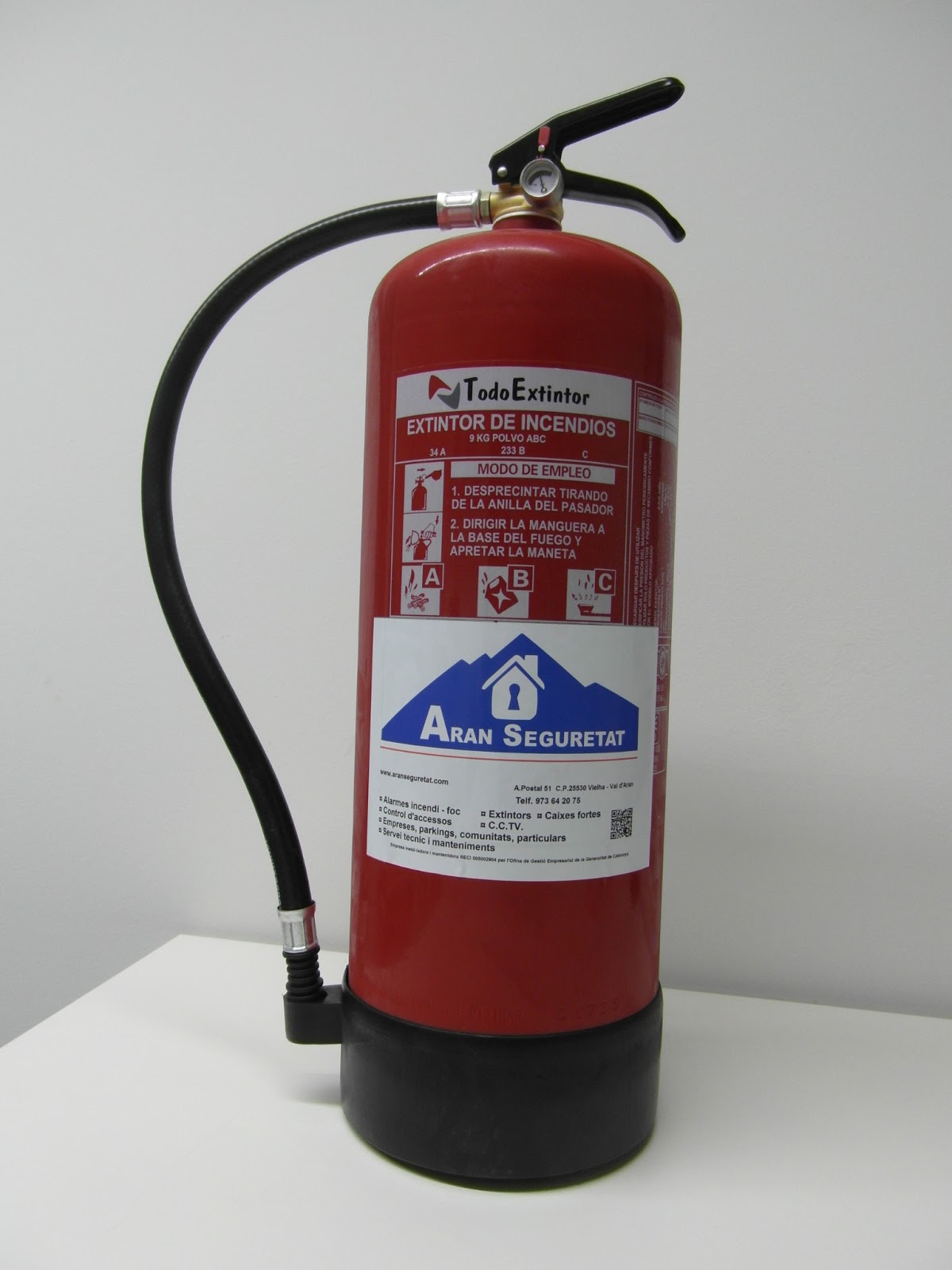 Aran Seguretat: REVISION DE EXTINTORES