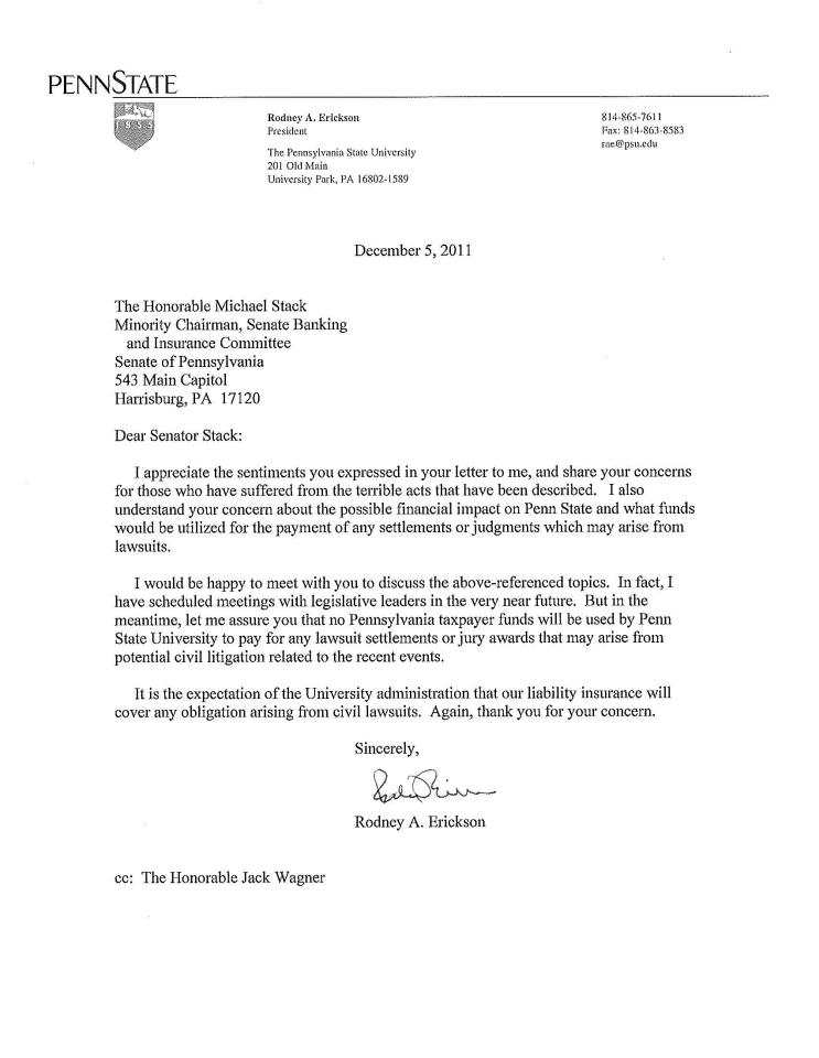 Cover Letter Examples Psu 2018 ~ Resume Letter