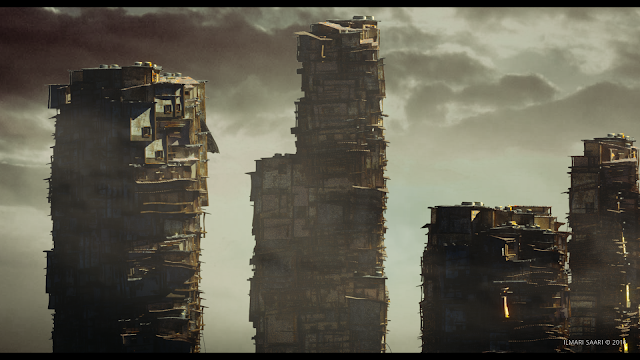 Ilmari Saari - 3D Artist: Hellish city look developmnet