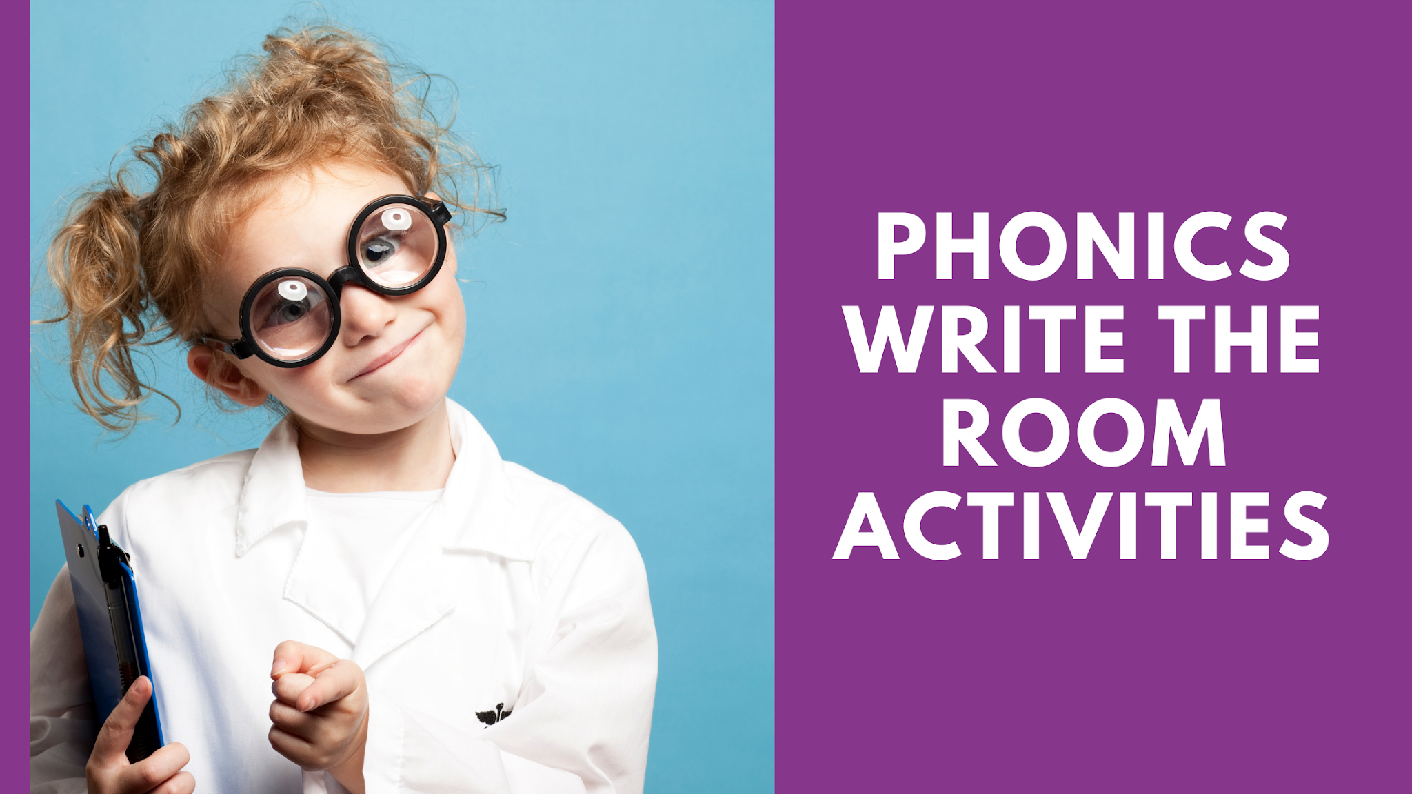 Practicing Phonics with Write the Room