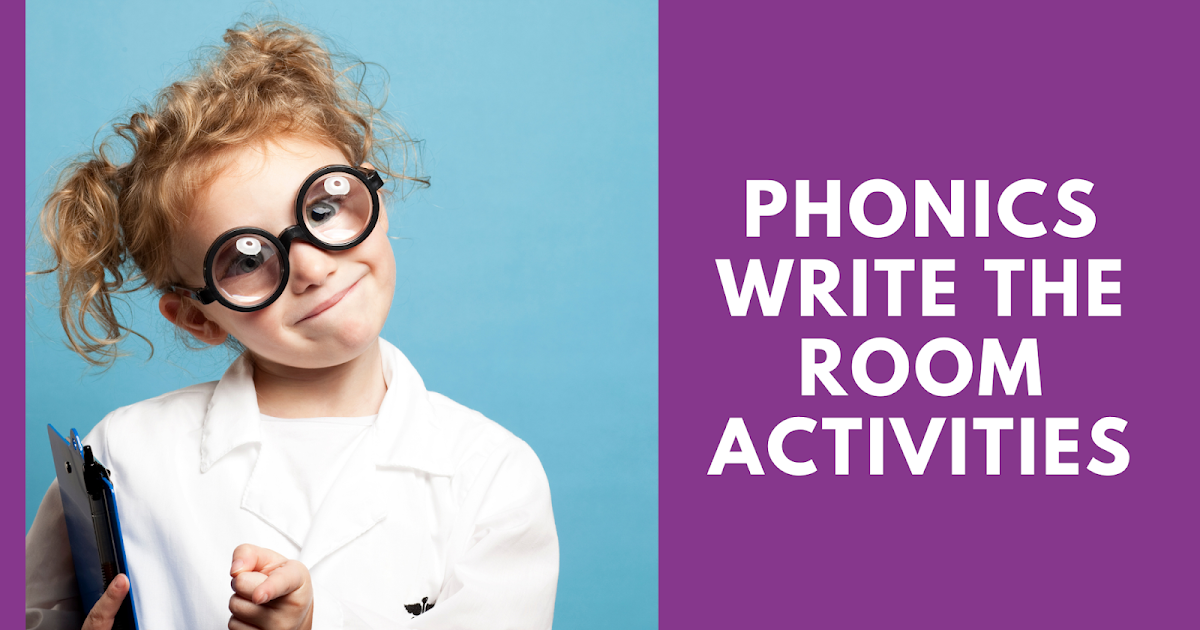 Practicing Phonics with Write the Room