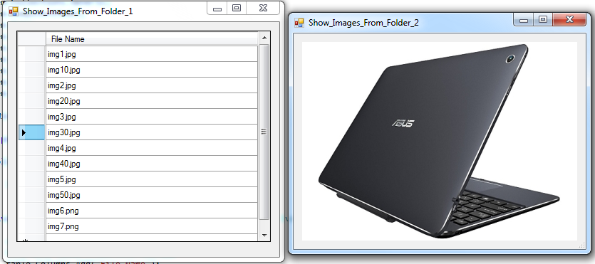 C Show Images From Folder On Datagridview Row Click C Javaphp