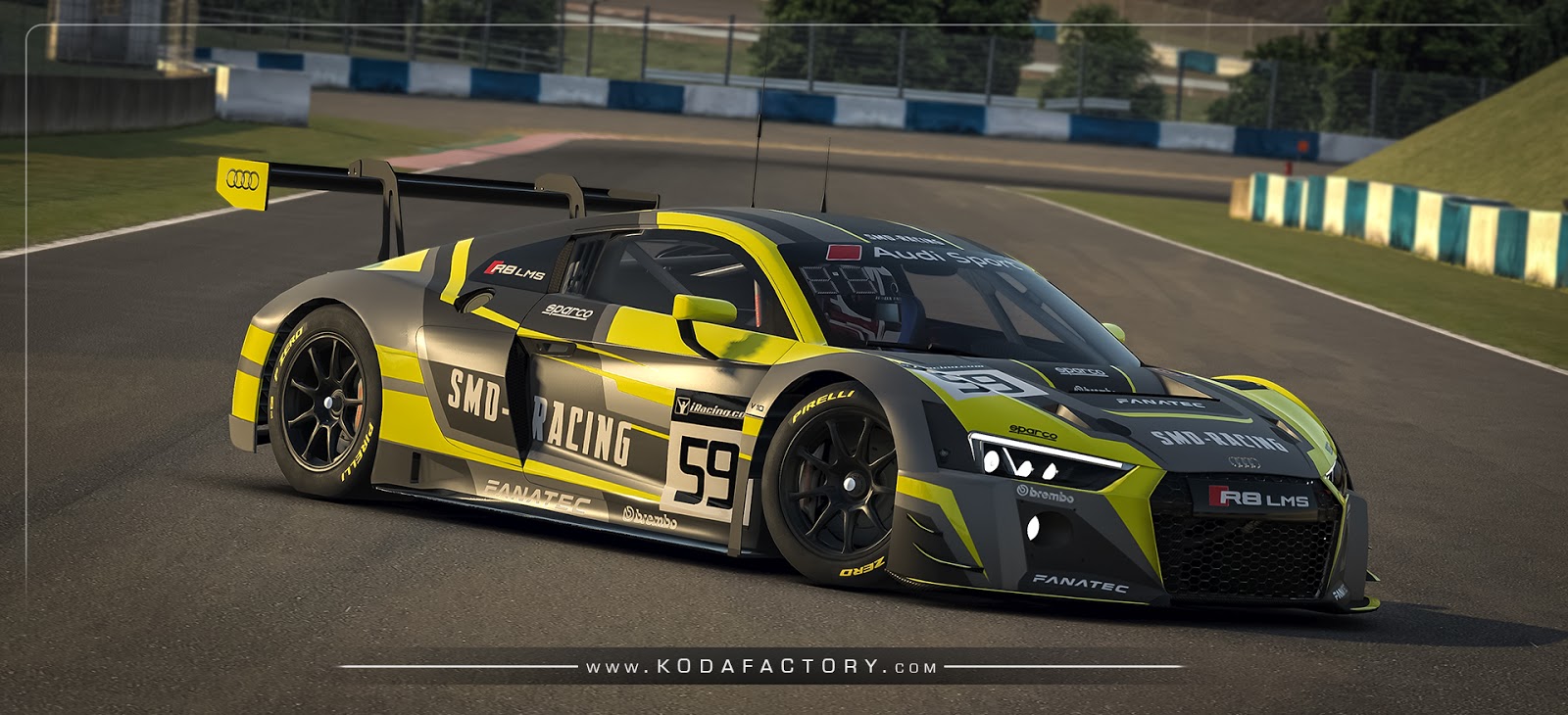 Koda Factory: SMD-Racing Audi R8 LMS GT3 | iRacing