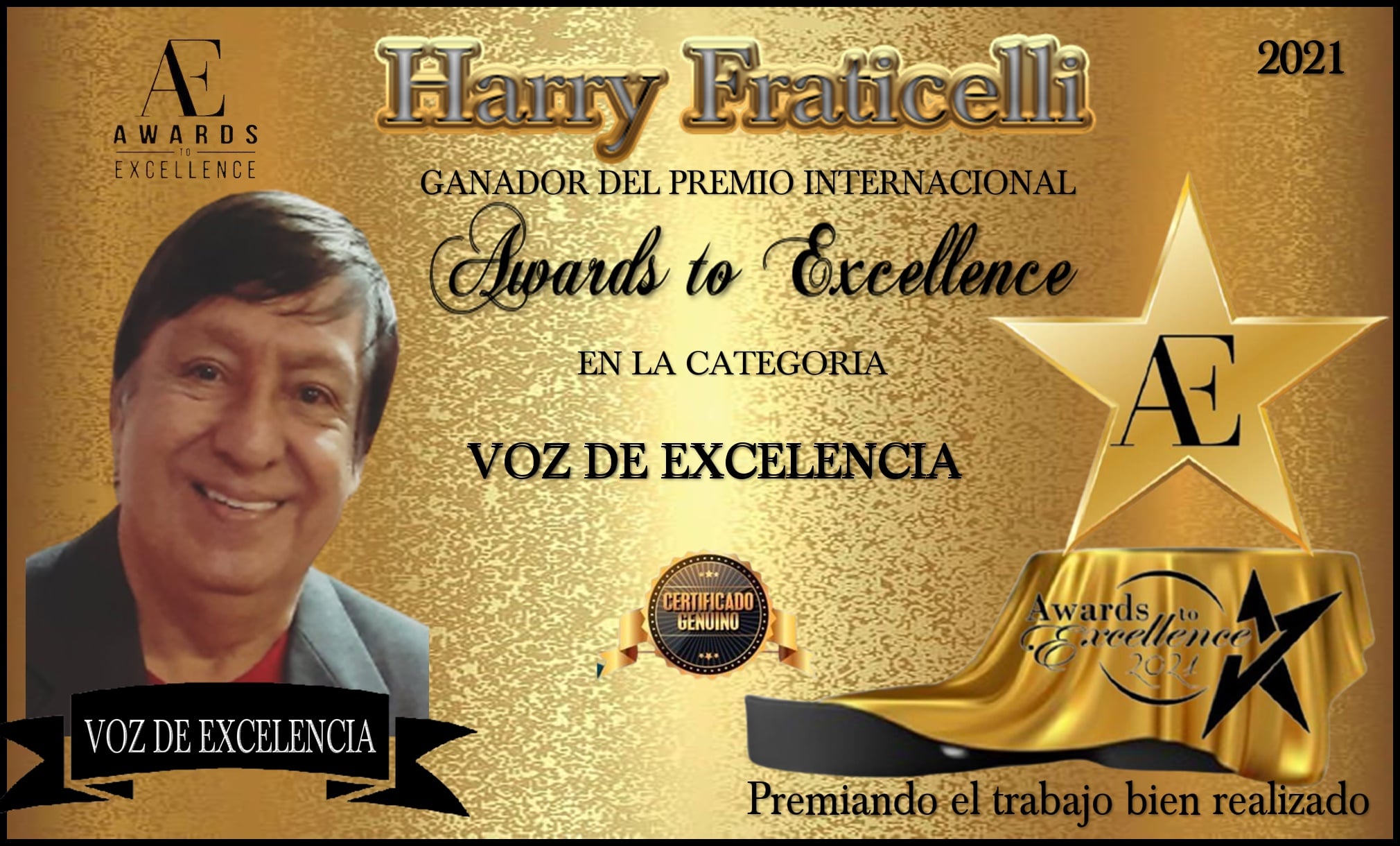 Harry Fraticelli: Harry Fraticelli Biografía Artística
