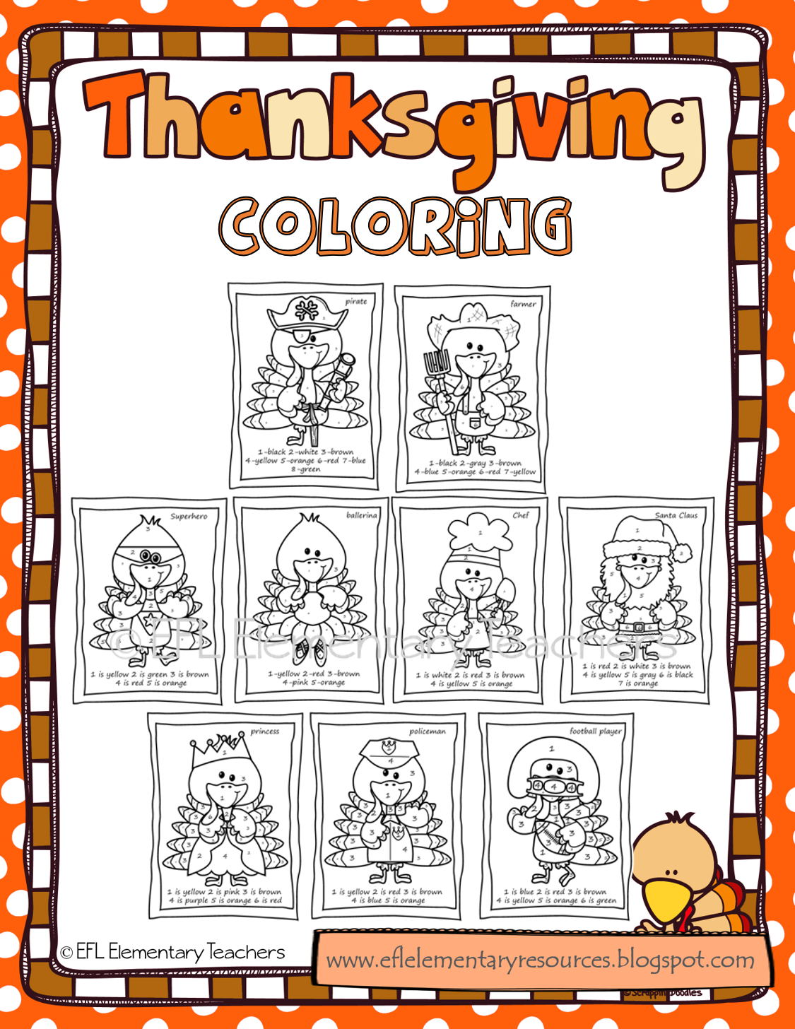 EFL Elementary Teachers: Turkey in disguise for ESL students in ...