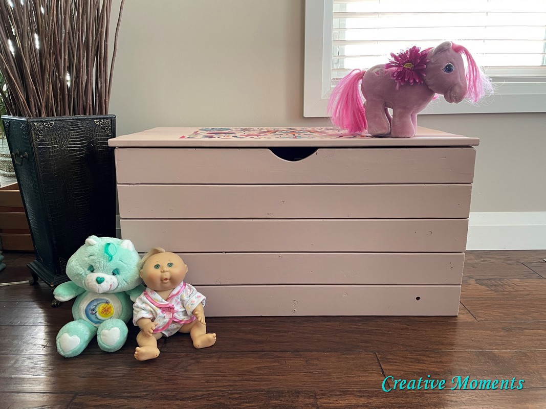 Pretty In Pink Toy Box