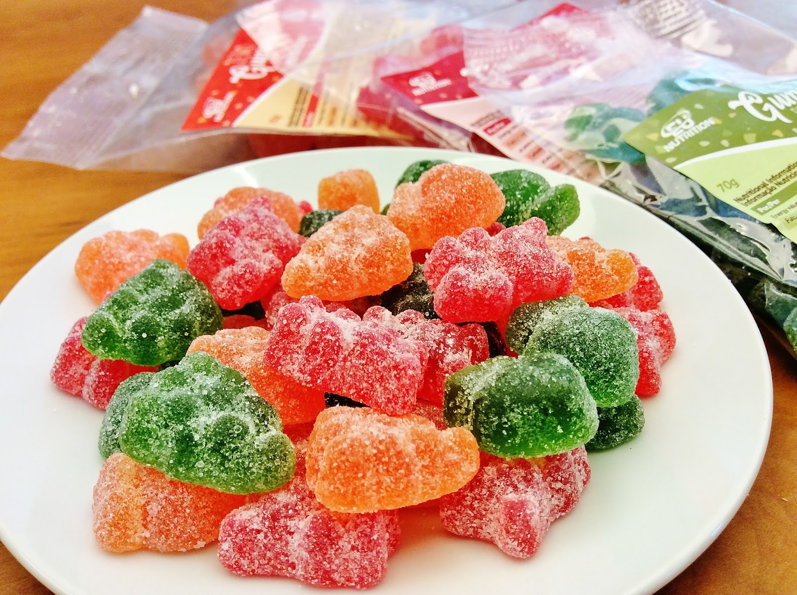 Produtos #81 - Gomas Sem Açúcar da EU Nutrition (Morango, Laranja e Maçã)