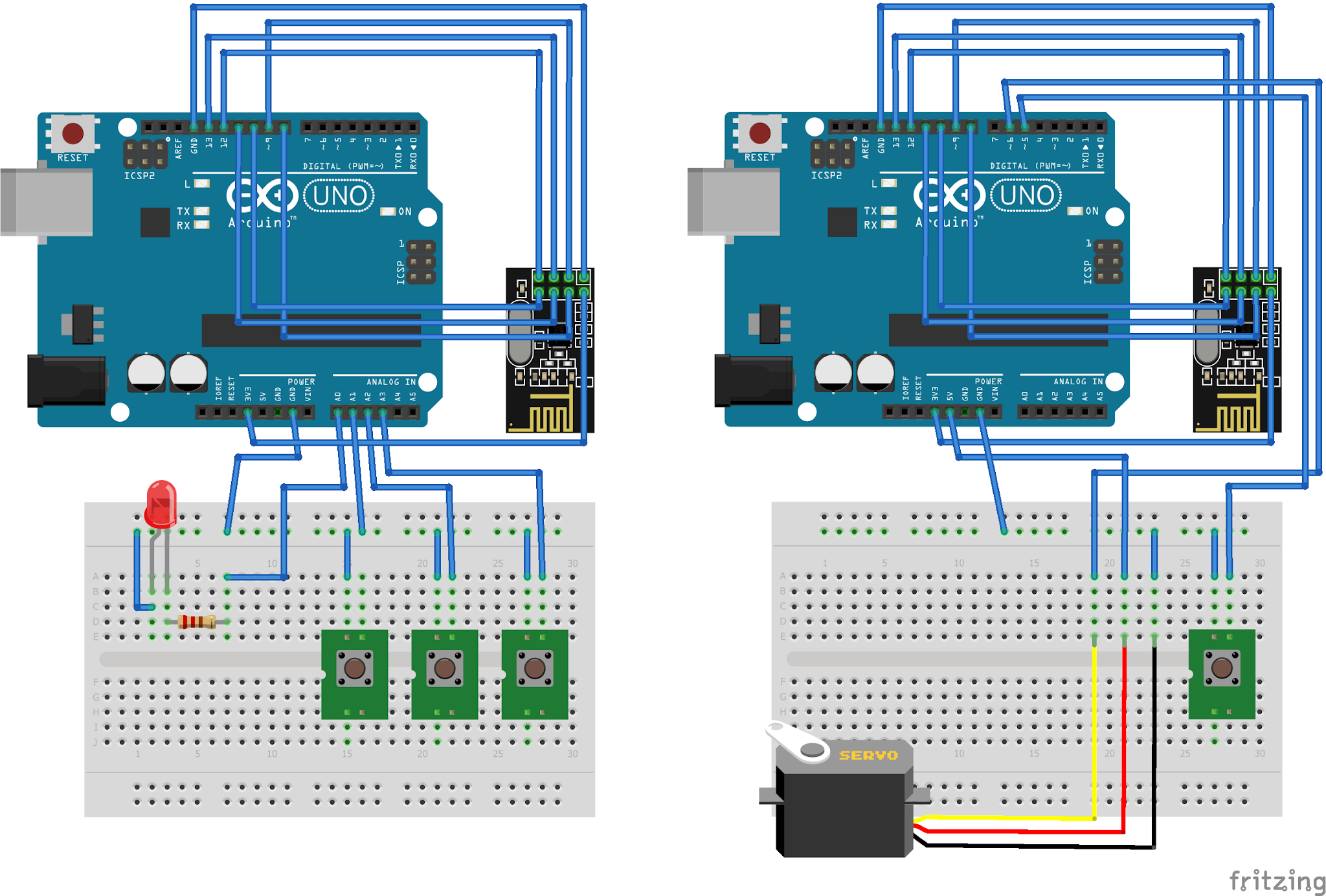 Nrf24l01 Arduino Interfacing