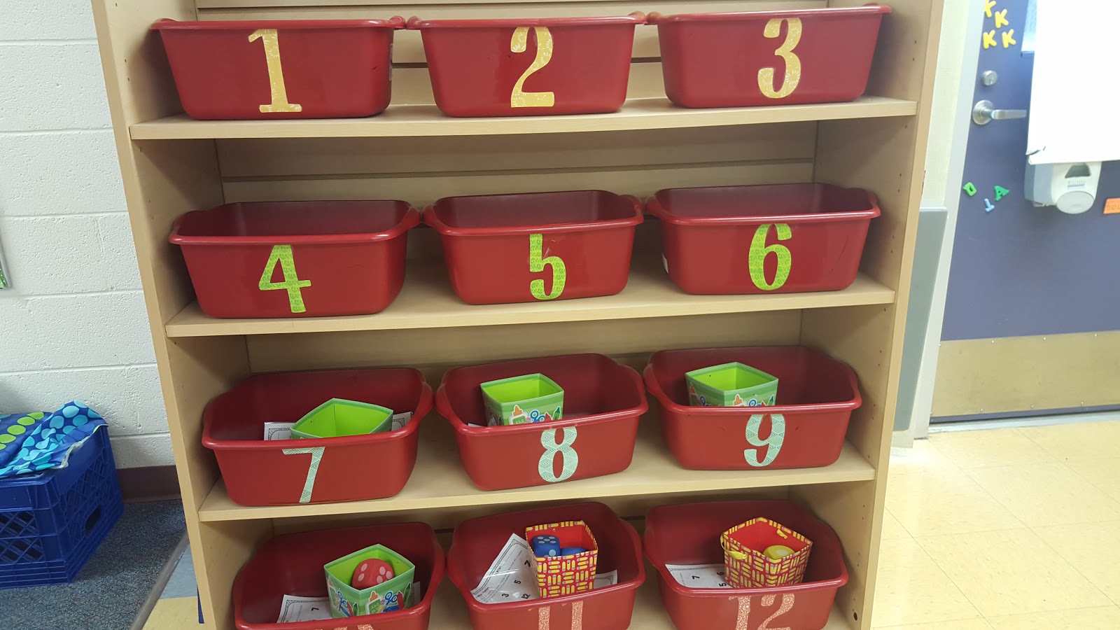 Math Monday! Easy Prep Math Tubs | Learning with Mrs. Langley