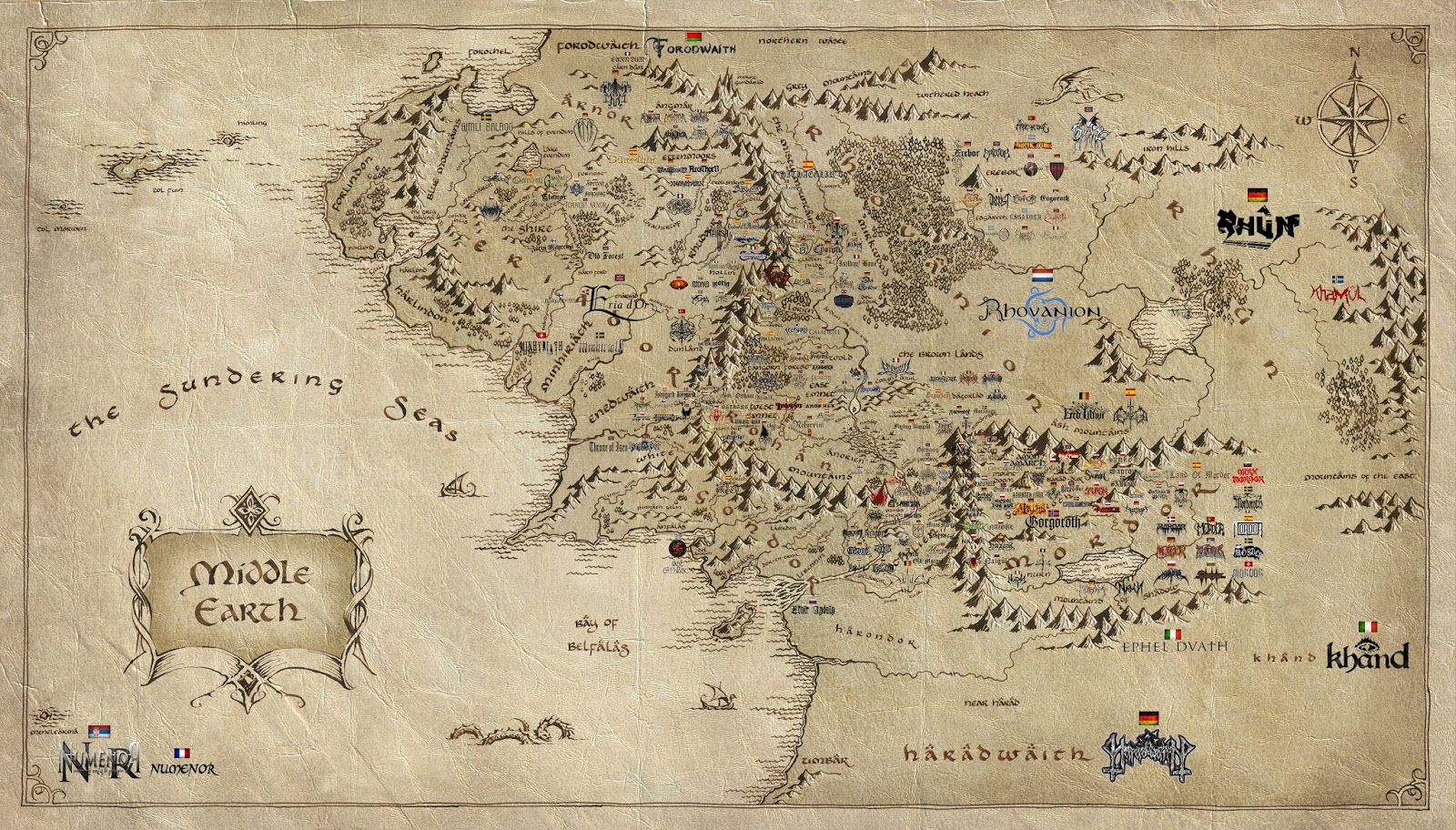 EUROPEAN METAL CHANNEL : ESPECIAL TOLKIEN METAL