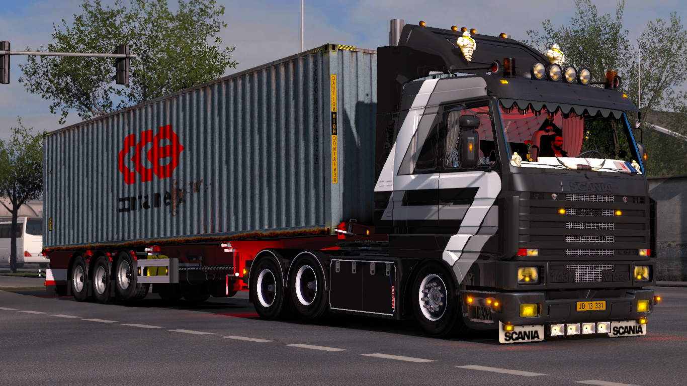 Scania 143m V8 500 - Euro Truck Simulator 2 Mod World