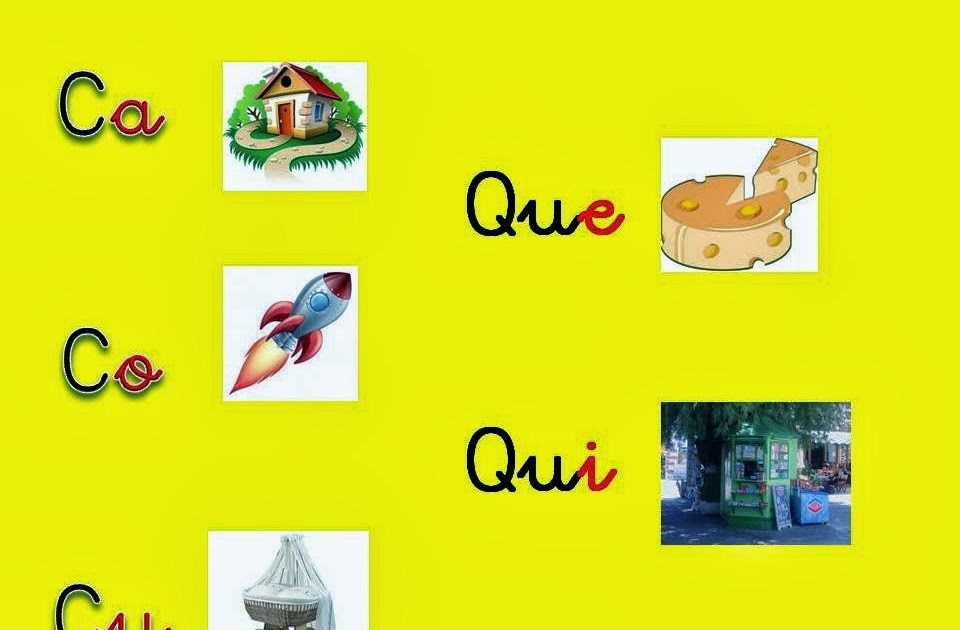 Somos los segundos de Cobeña: LENGUAJE UNIDAD 2: El sonido /k/ (ca, que ...