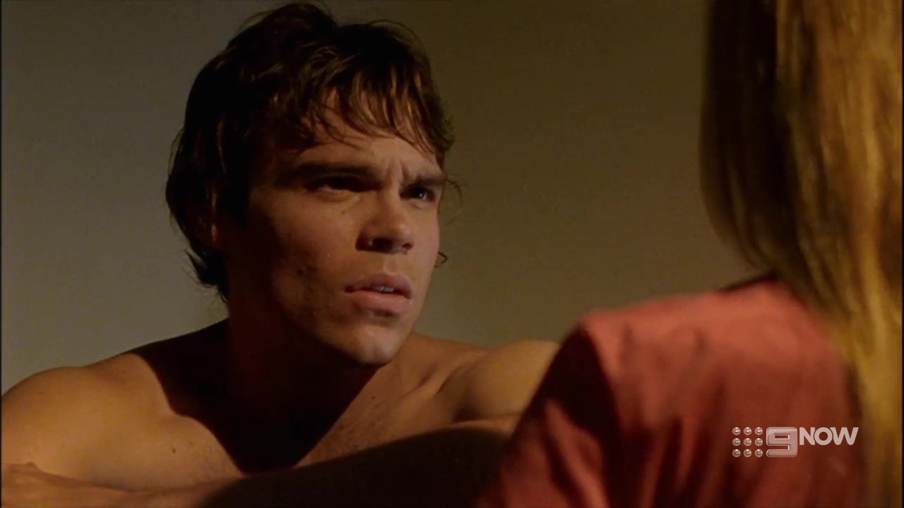 ausCAPS: Brett Stiller shirtless in The Alice