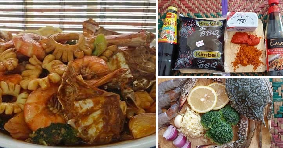 Cuba Sendiri Resipi Seafood Shell Out Di Rumah Dengan 5 Step Mudah