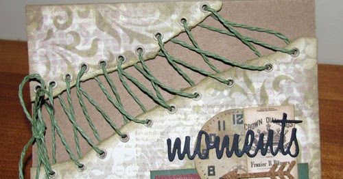 Missgailly's Cards: USE YOUR STUFF Challenge #260 - Eyelets and/or Brads