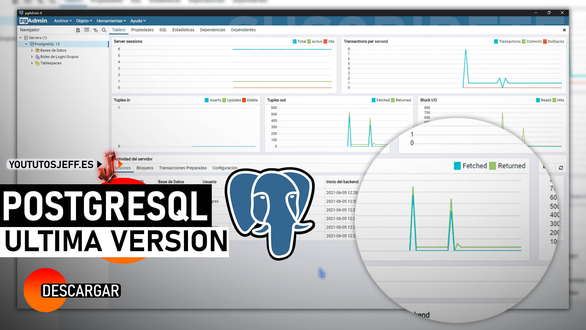 Descargar PostgreSQL para WINDOWS 10 | 8 | 7