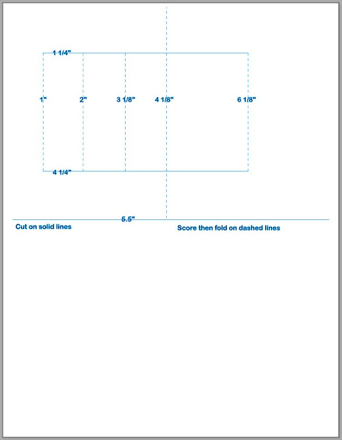 Double Step Card Template
