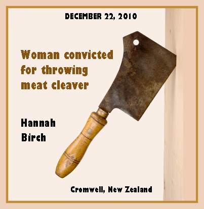 Unknown Gender History: Hannah Birch, New Zealand Meat Cleaver Attacker ...