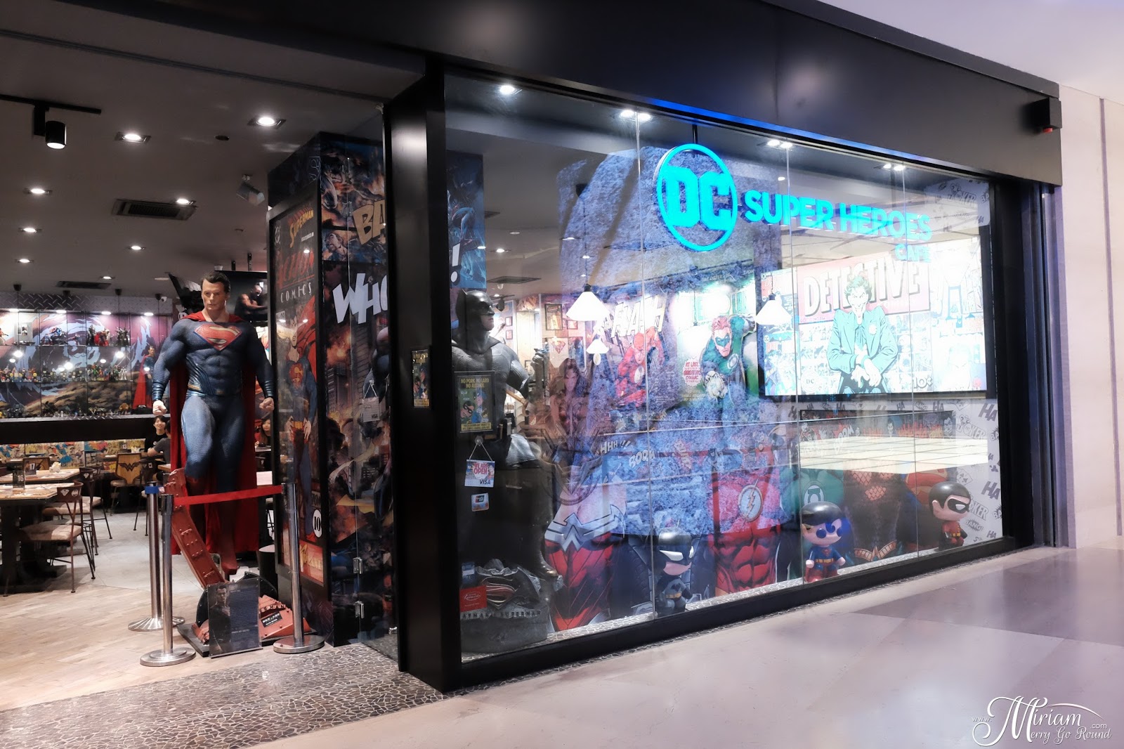 DC Comics Super Heroes Cafe, Sky Avenue | ♥Miriam MerryGoRound♥