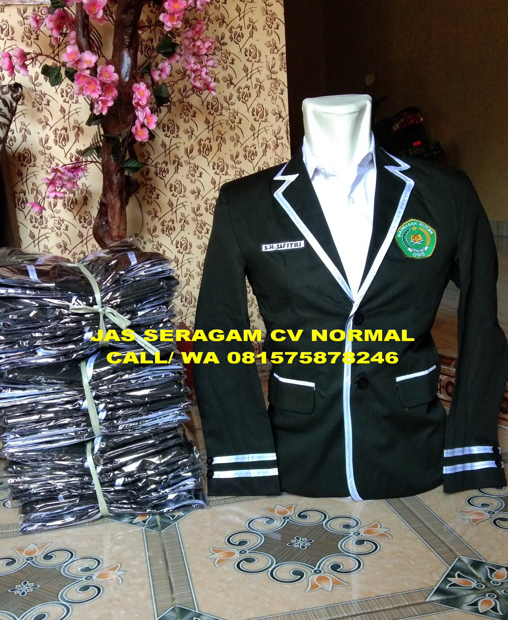 JUAL JAS SERAGAM KAMPUS, UNIVERSITAS MURAH - JUAL JAS ALMAMATER SEKOLAH