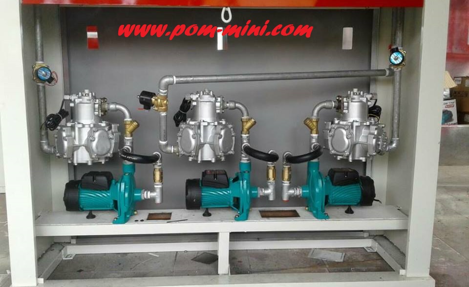 Sistem Sirkulasi Pompa Bensin Fuel Dispenser - Pom Mini Mesin Pertamini