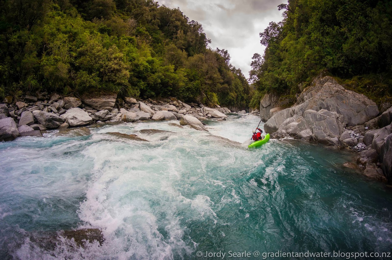 Gradient & Water: Waitaha River - It had been a while!