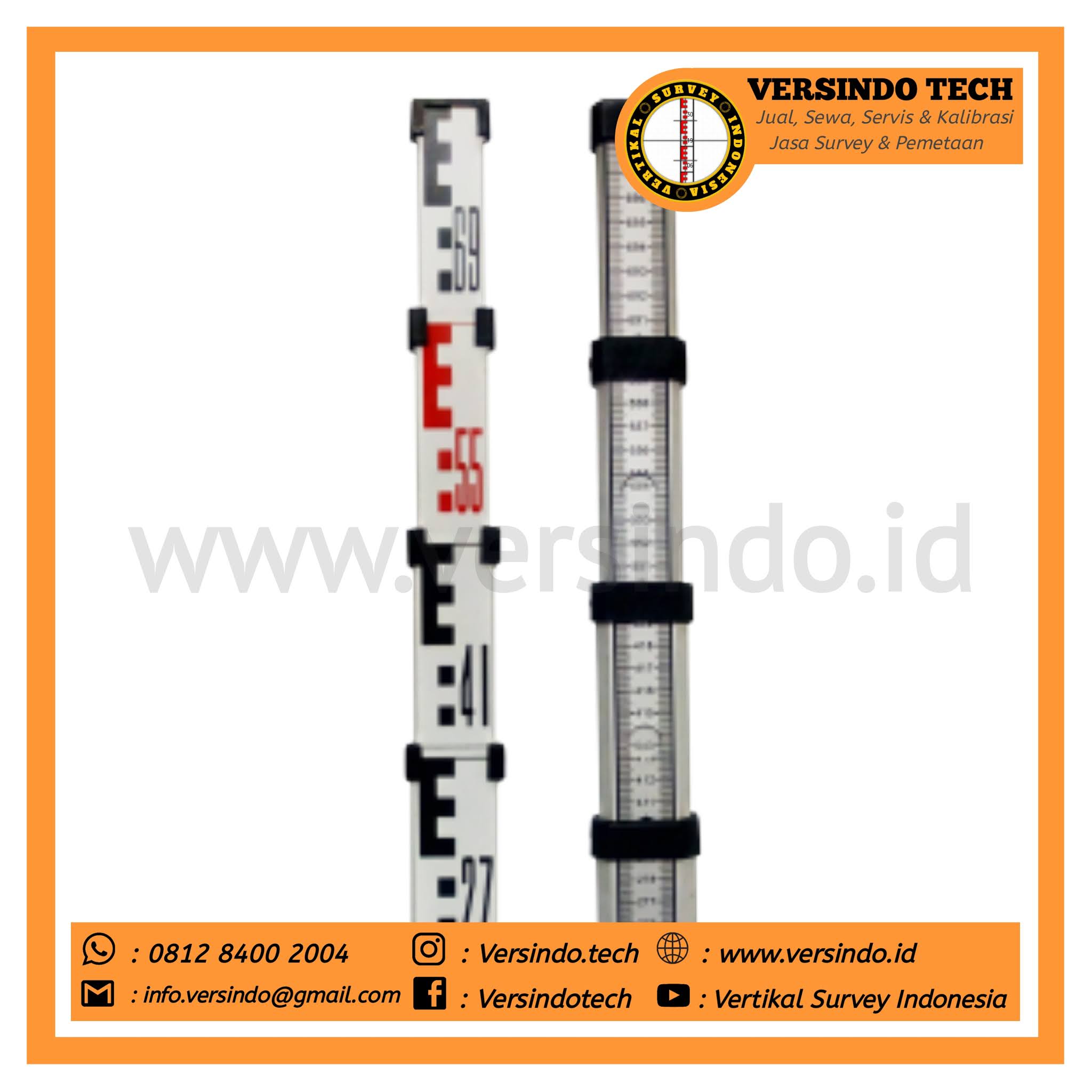 JUAL RAMBU UKUR/ BAK UKUR 5M DI JAKARTA SELATAN