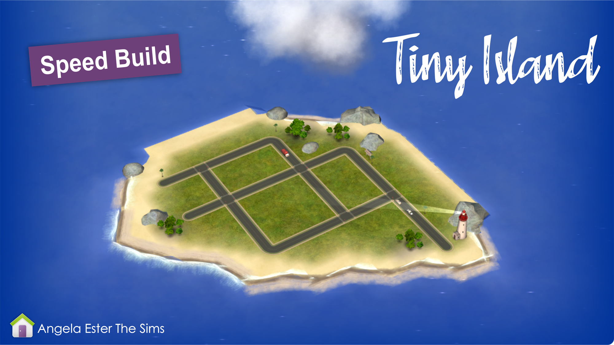 Angela Ester The Sims: Tiny Island - Vizinhança / City / Neighborhood ...