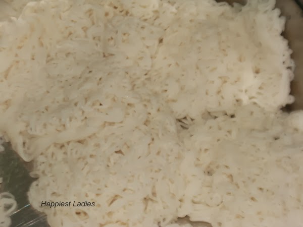 Homemade Rice Vermicelli / Indian Rice Noodles Recipe - Video ...